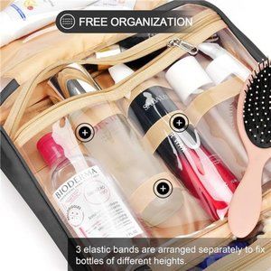 Bags | Travel Hanging Toiletry Bag For Women Holds Fullsize Shampoowith ...